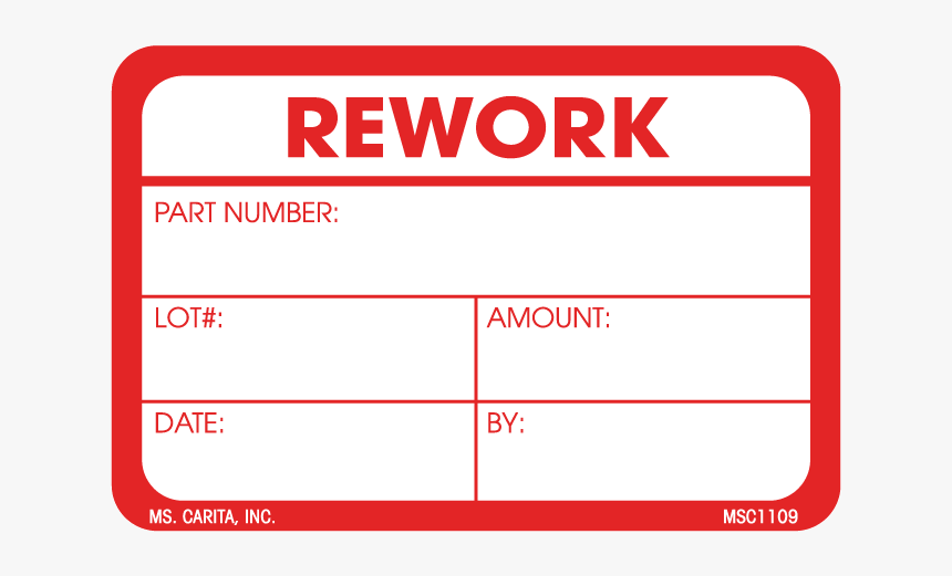 2 Inch X 3 Inch - Rework Labels, HD Png Download , Transparent Png ...