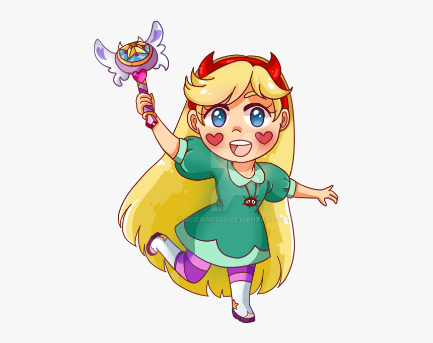 Star Butterfly Chibi Png, Transparent Png , Transparent Png Image - PNGitem