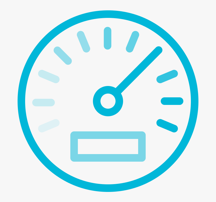 Circle With Fast Connections - Representación De Velocidad, HD Png ...