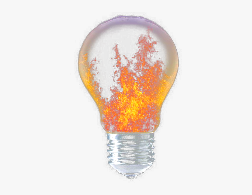 Download Computer Bulb Transprent - Light Bulb Burning Png, Transparent ...