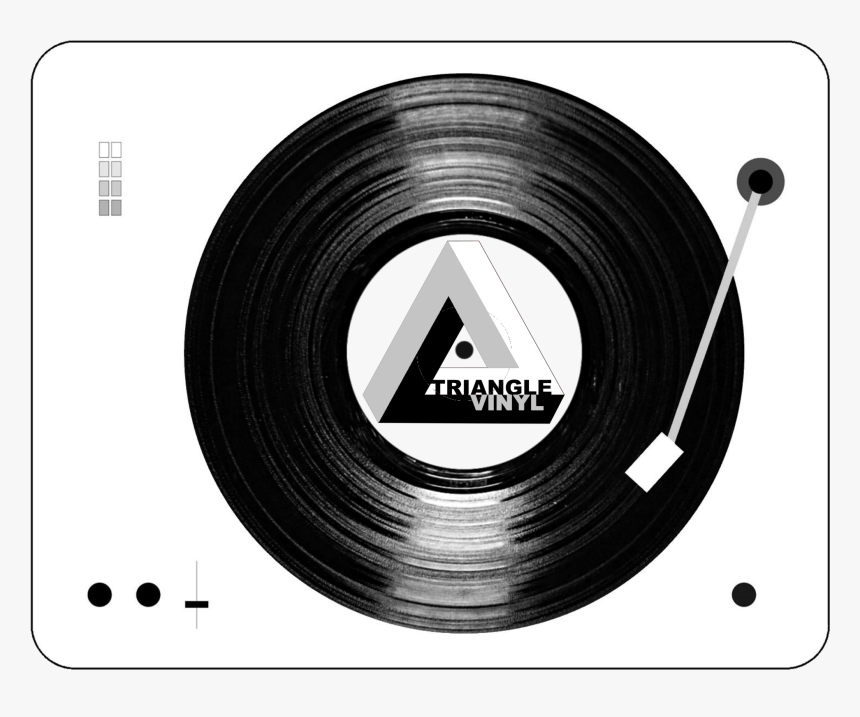 Vinyl Record Player Logo Clemmons, Nc Record Show March - Transparent ...