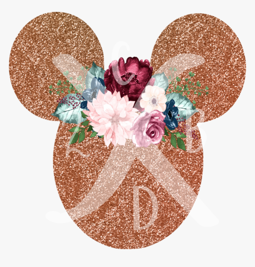 Rose Gold Minnie, HD Png Download , Transparent Png Image - PNGitem