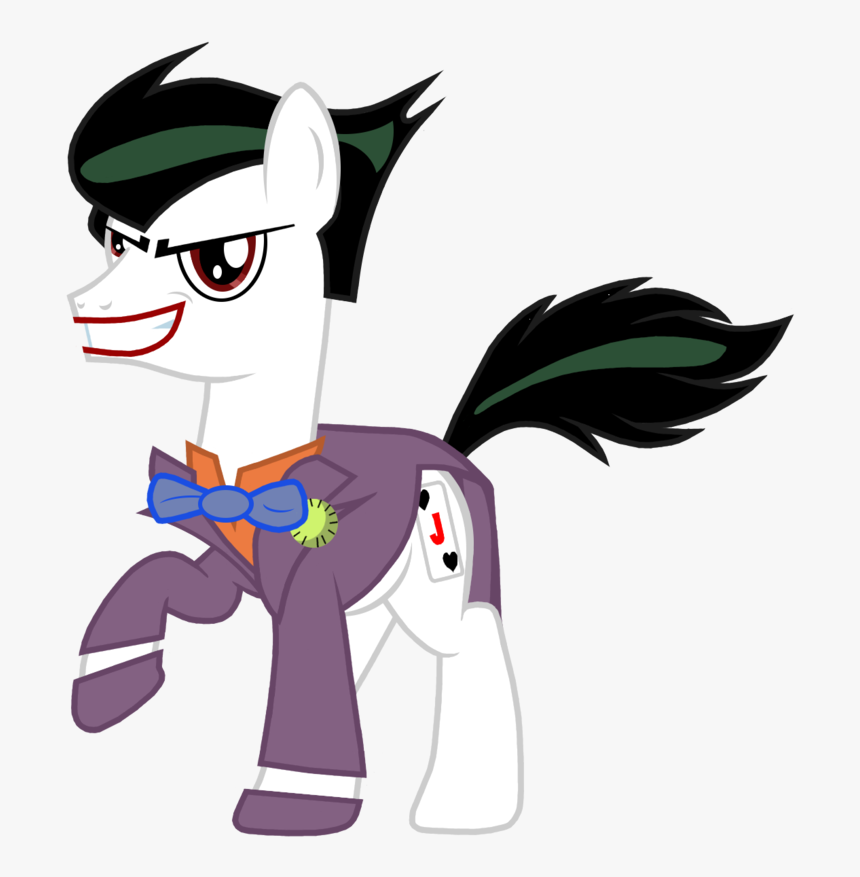 Picture The By Bluethunder On - Joker Pony, HD Png Download ...