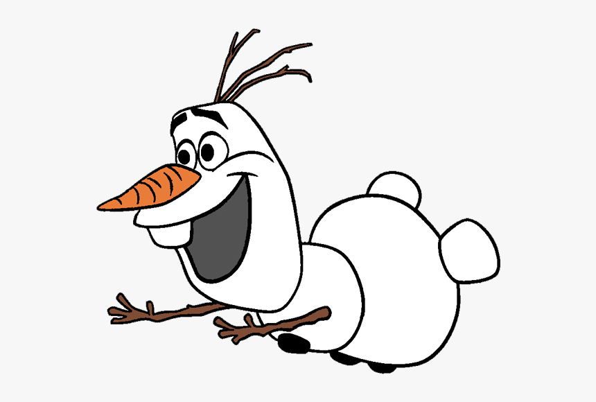 Olaf Up Close Drawing