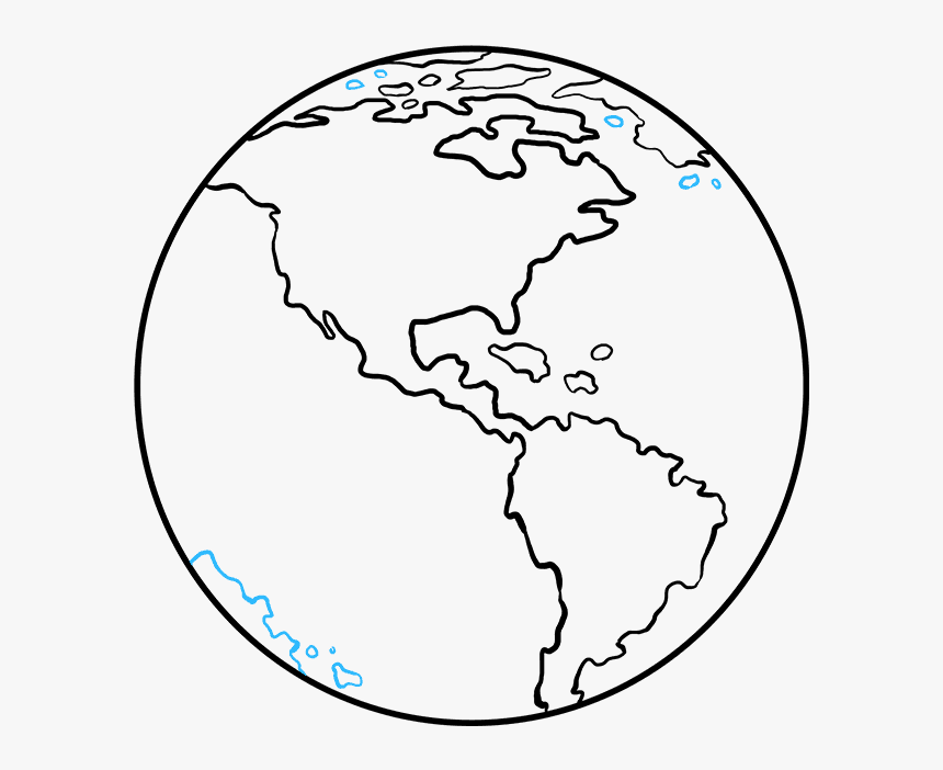 How To Draw Earth - Earth That You Can Draw, HD Png Download ...