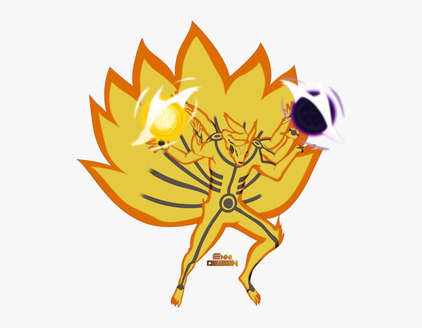 Jay Mendel - Naruto Ashura Kurama Mode, HD Png Download , Transparent ...