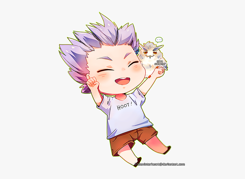 Bokuto Koutarou Chibi, HD Png Download , Transparent Png Image - PNGitem