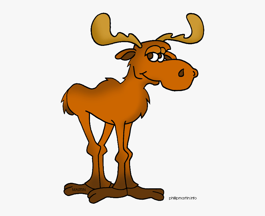 Realistic Cartoon Moose