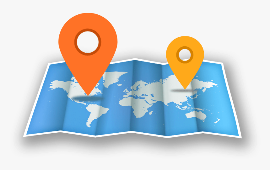 Location Icon On Map, HD Png Download , Transparent Png Image - PNGitem