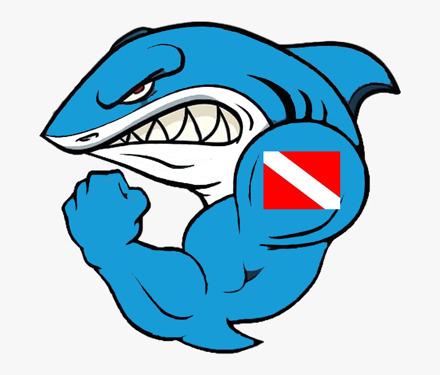 Strong Shark Vector Clipart , Png Download - Shark Mascot Vector ...