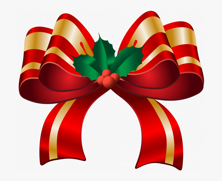 Transparent Christmas Present Bow Png - Christmas Bow Clipart, Png ...