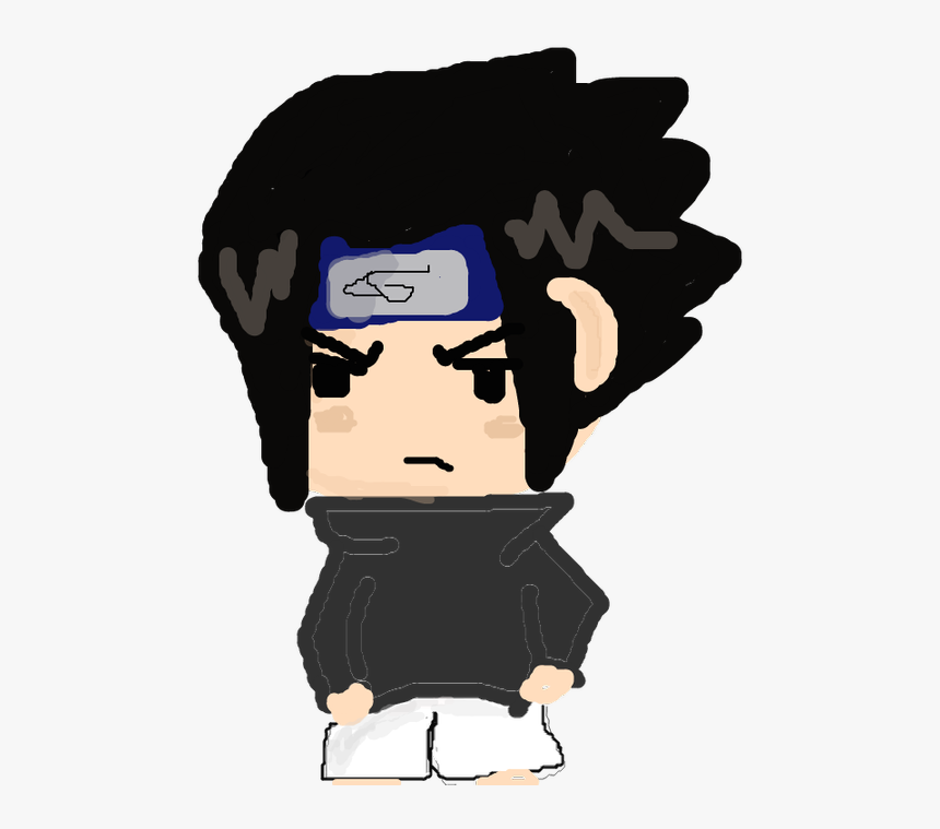 Sasuke Chibi By Neko Y - Cartoon, HD Png Download , Transparent Png ...