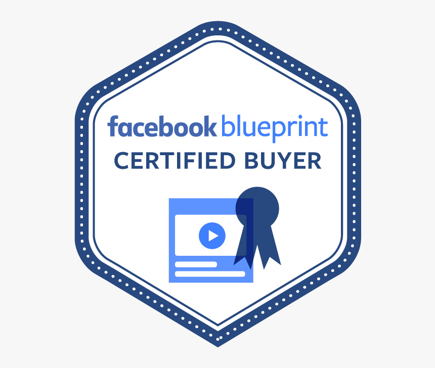 Facebook Blueprint Certification Badge, HD Png Download , Transparent ...