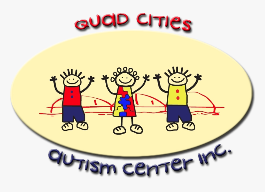 Quad Cities Autism Center Logo - Cartoon, HD Png Download , Transparent ...