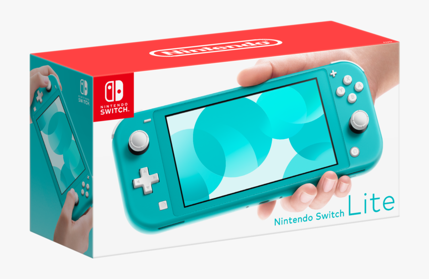 Nintendo Switch Light Turquoise - Nintendo Switch Lite, HD Png Download ...
