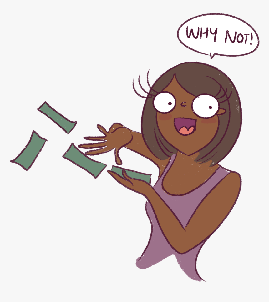 Spending Money Cartoon