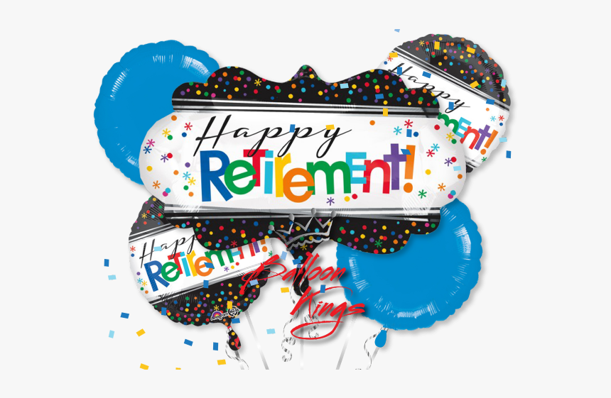 Balloon Clipart Retirement - Happy Retirement Balloon, HD Png Download ...
