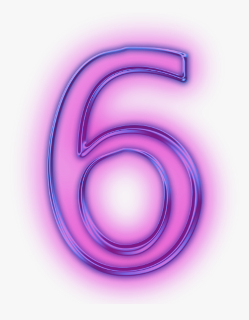 #number #neon #6 #purple #neonspiral #neonlights #neoneffect - Number 6 ...
