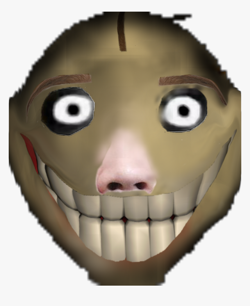 #scary #baldibasics #horrror #game #creepy - Cartoon, HD Png Download ...