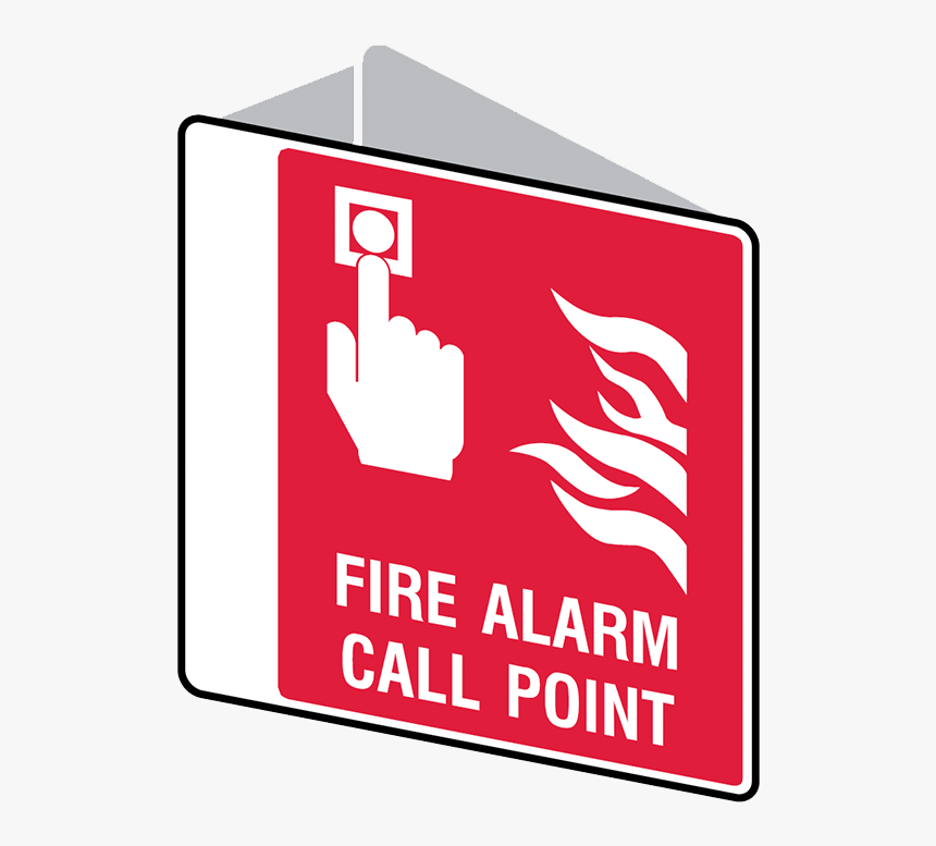 Brady Fire Equipment Signs - Fire Extinguisher Double Sided, HD Png ...