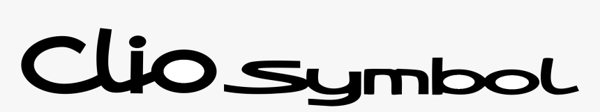 Renault Clio Symbol Logo Black And White, HD Png Download , Transparent ...