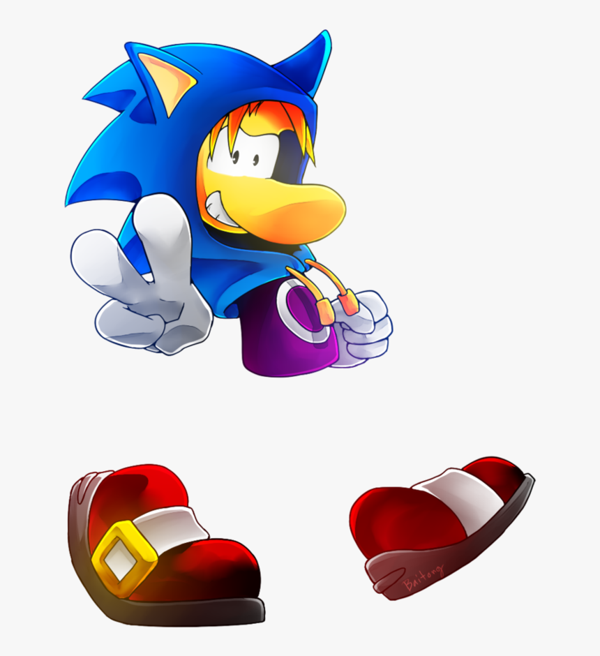 Rayman Sonic, HD Png Download , Transparent Png Image - PNGitem