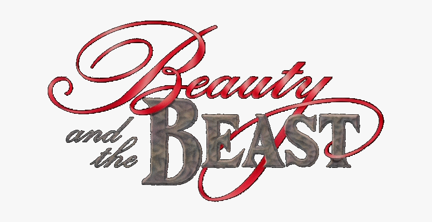 Disney Beauty And The Beast Title, HD Png Download , Transparent Png ...