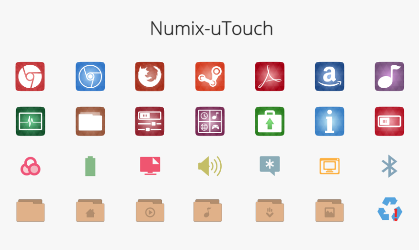 Numix Utouch Icon - Numix Icon Theme Shine, HD Png Download ...