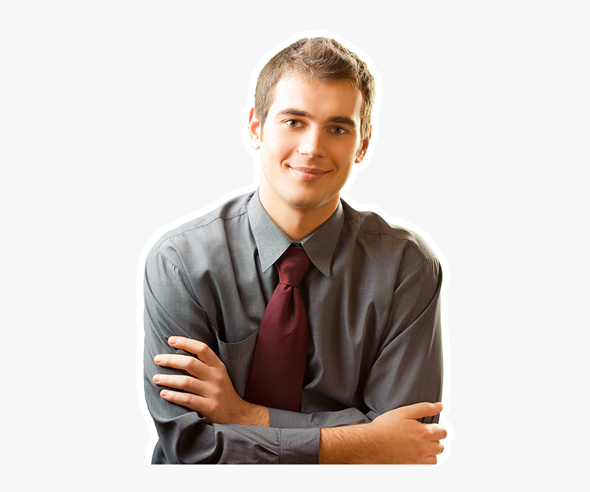 Guy Folded Arms - Businessperson, HD Png Download , Transparent Png ...
