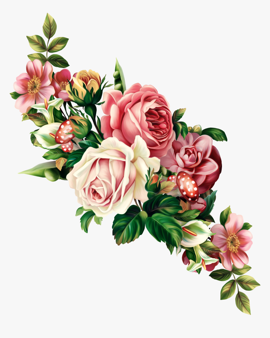 Vintage Roses Png, Transparent Png , Transparent Png Image - PNGitem