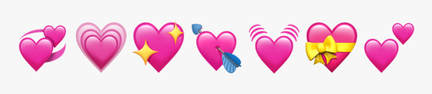 #freetoedit #edit #emoji #apple #ios #iphone #heart - Heart, HD Png ...