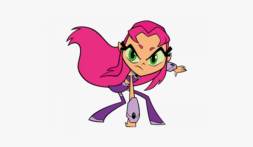 Vinilo Teen Titans Go - Star Fire Teen Titans Go, HD Png Download ...