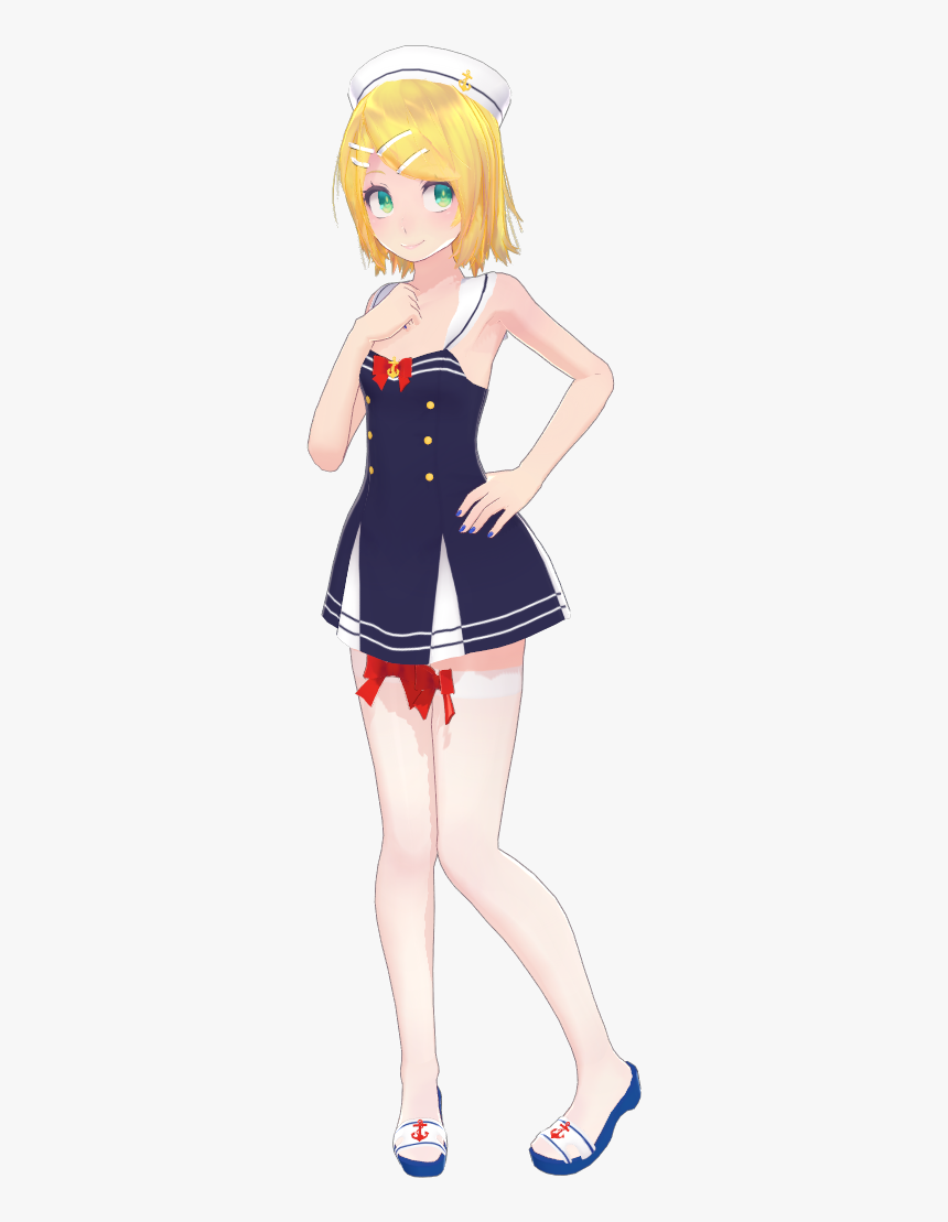 Mmd Tda Sailor Outfit, HD Png Download , Transparent Png Image - PNGitem