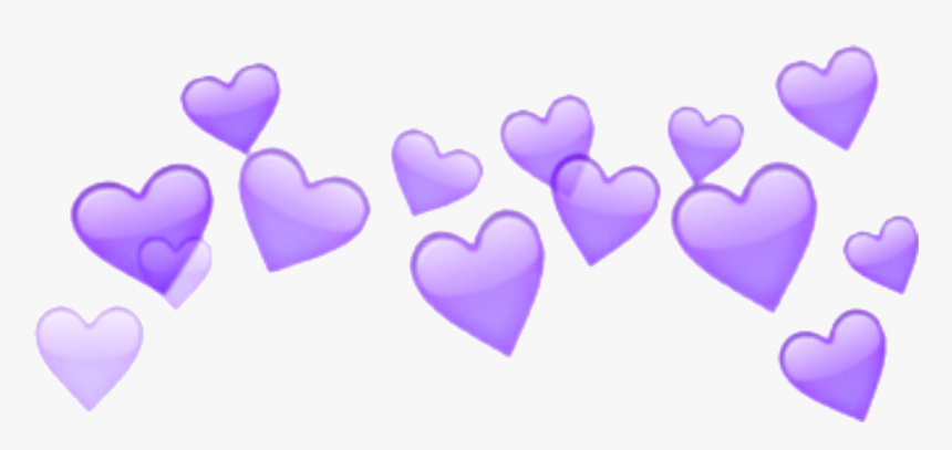 #freetoedit #purple #heart #crown #aesthetic - Snapchat Heart Filter ...