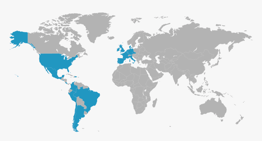 Flat Png World Map, Transparent Png , Transparent Png Image - PNGitem