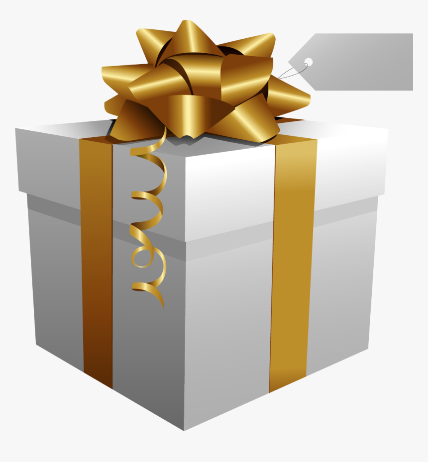 Gift Box Gold Design Png, Transparent Png , Transparent Png Image - PNGitem