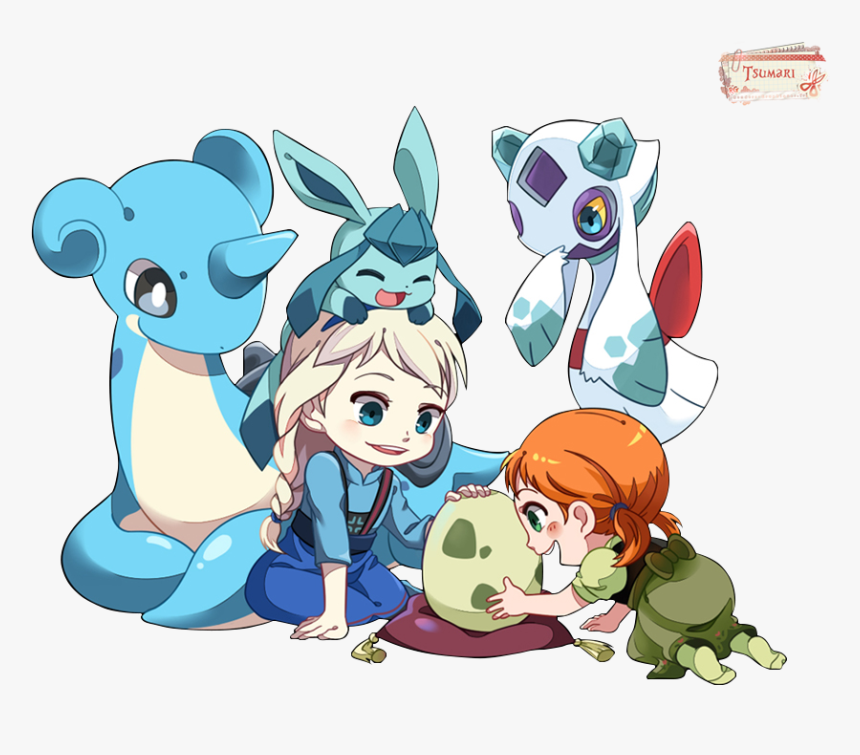 Chibi Anna From Frozen - Disney Pokemon, HD Png Download , Transparent ...