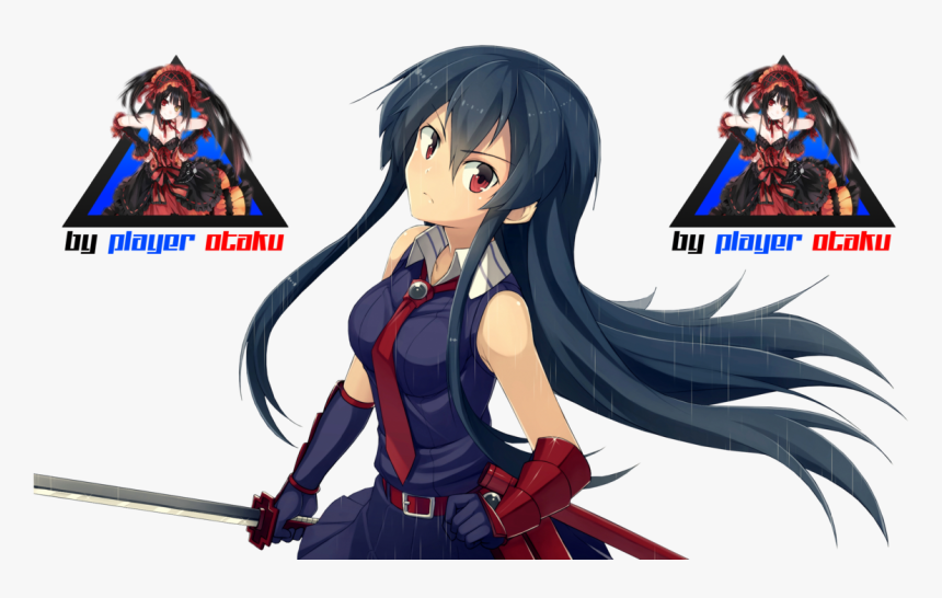 Akame Ga Kill Akame Render, HD Png Download , Transparent Png Image ...