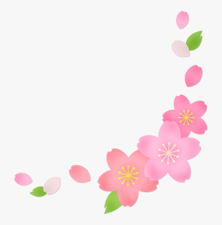 Spring Corner Border