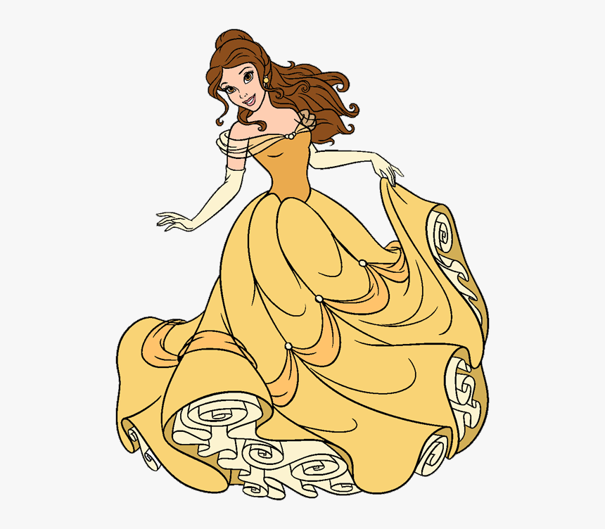 Disney Princess Belle Clipart, HD Png Download , Transparent Png Image ...