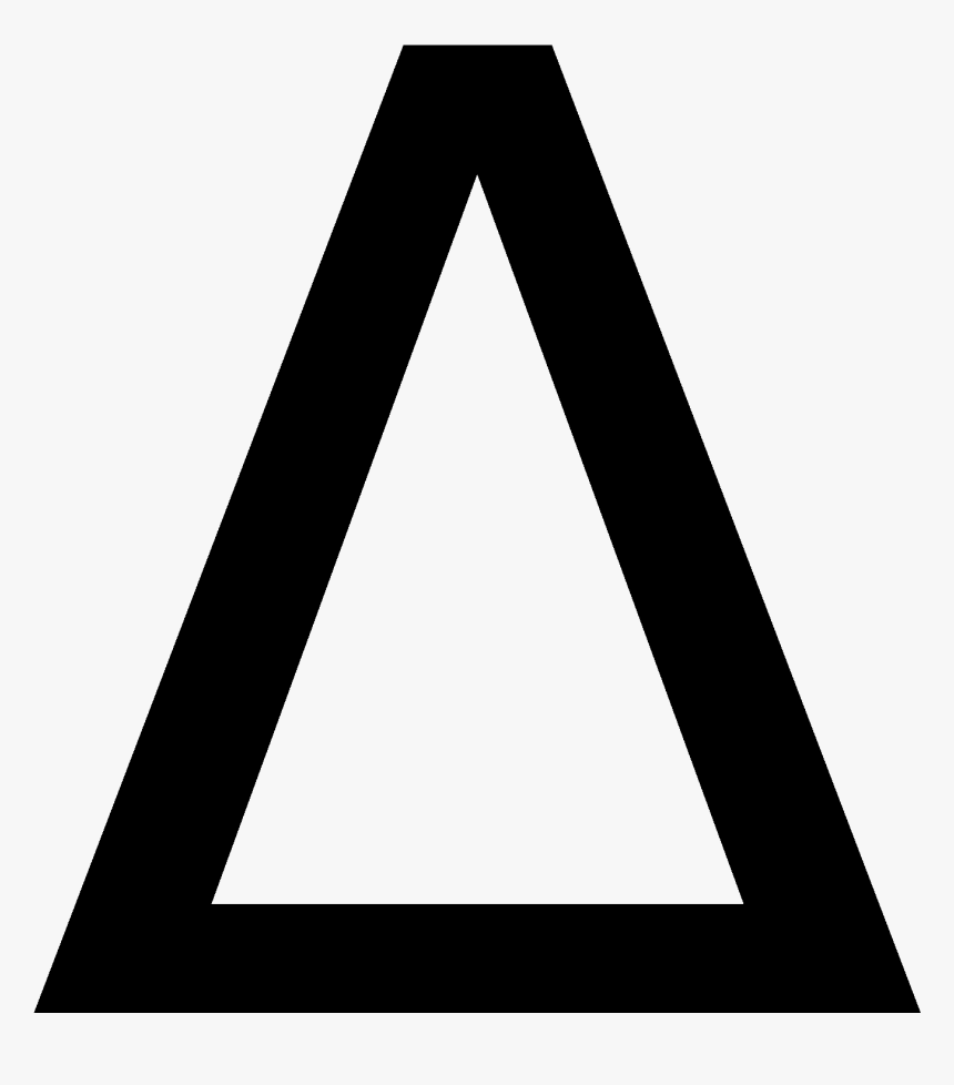 File - Δ - Capital Delta Letter, HD Png Download , Transparent Png ...