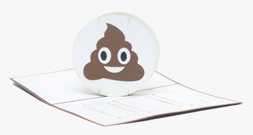 Poop Emoji Pop Up Card - Emoji, HD Png Download , Transparent Png Image ...