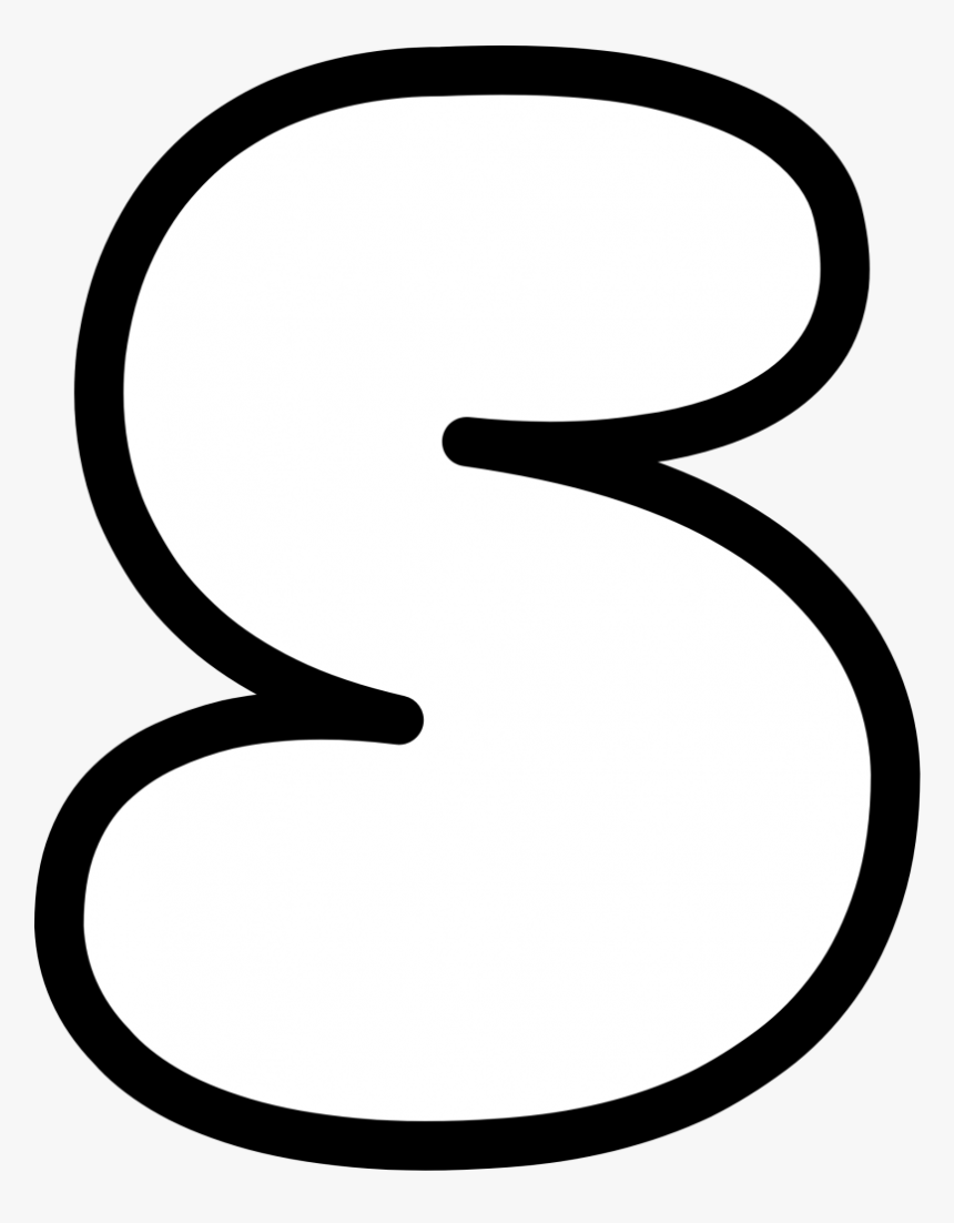 Bubble Letters S Shading Bubble Writing Letter S HD Png Download 