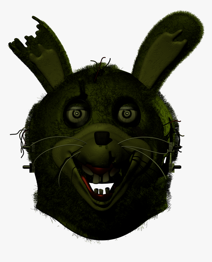 Realistic Springtrap Model, HD Png Download , Transparent Png Image ...