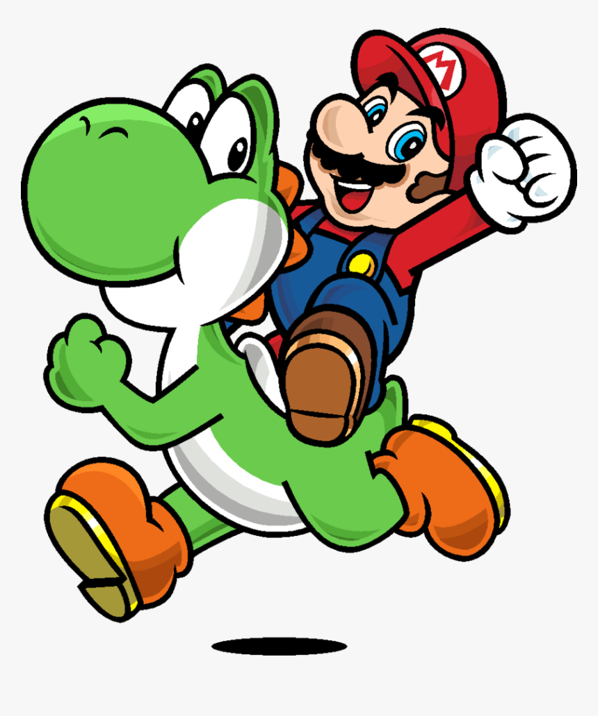 How To Draw Mario And Yoshi
