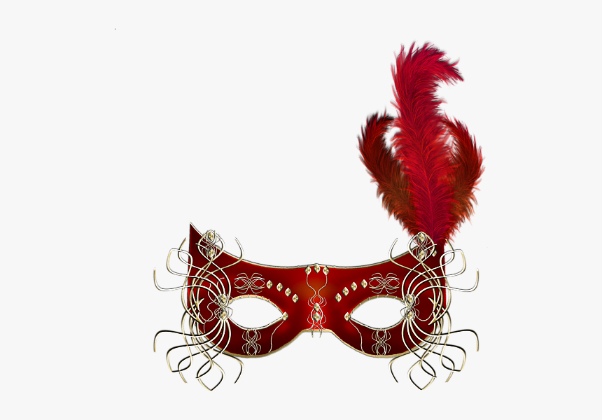 Masquerade Party Mask Clipart Red, HD Png Download , Transparent Png ...