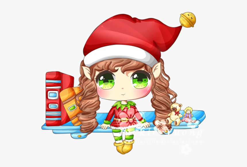 Elf Clipart Chibi, Elf Chibi Transparent Free For Download - Draw A Elf ...