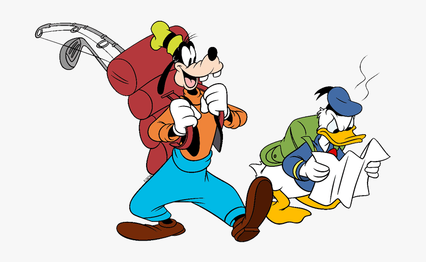 Goofy And Donald Duck Camping, HD Png Download , Transparent Png Image ...