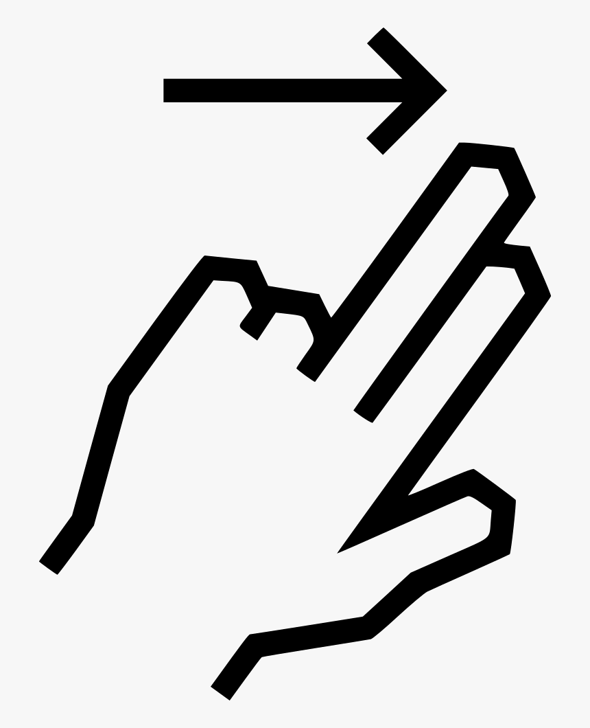 Swipe Right Arrow - Swipe Arrow Png, Transparent Png , Transparent Png ...