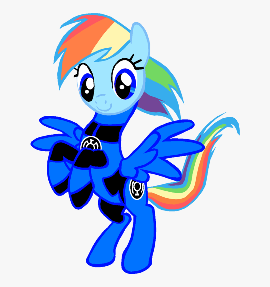 Rainbow Dash Blue, HD Png Download , Transparent Png Image - PNGitem